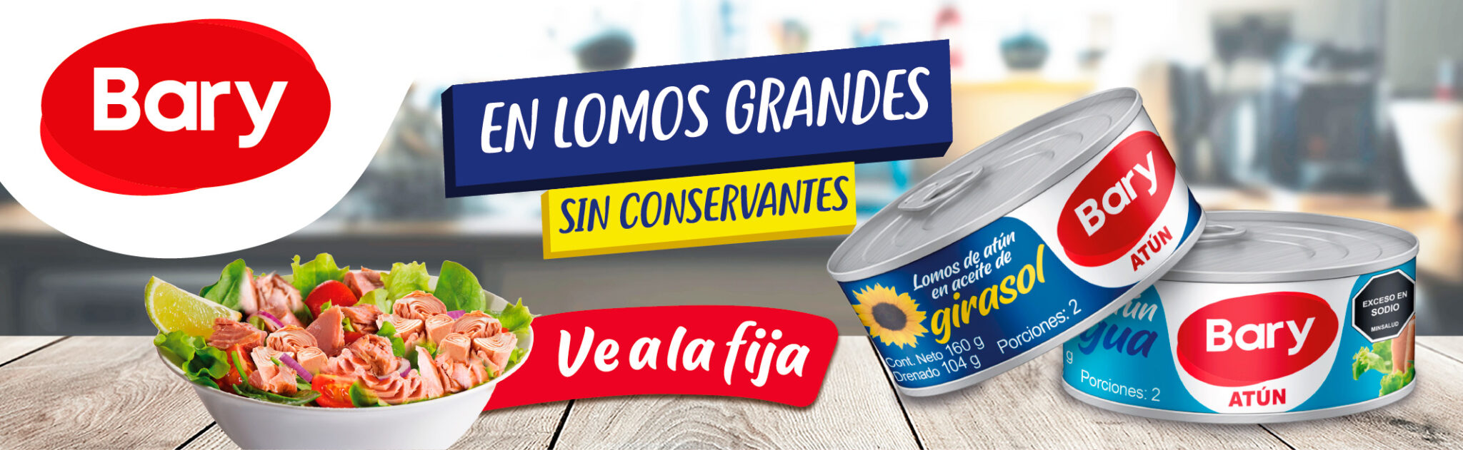 Bary | Salsas, aderezos, atún y más para ir a la fija